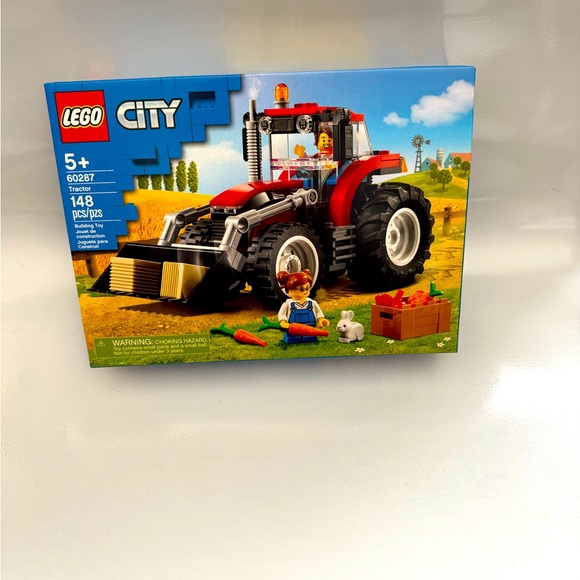 Lego | Toys | Lego City Red Tractor Building Set Brand New | Poshmark